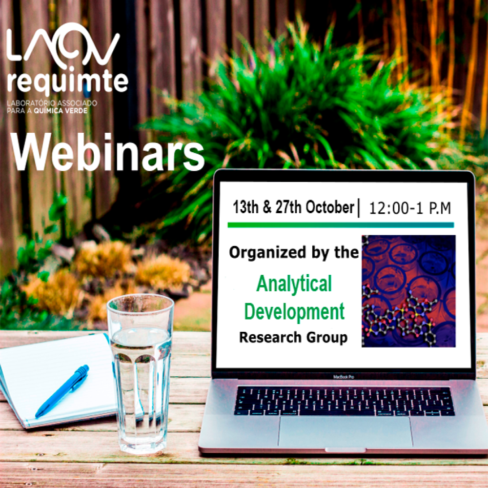 LAQV webinars | October | Gazette | LAQV REQUIMTE
