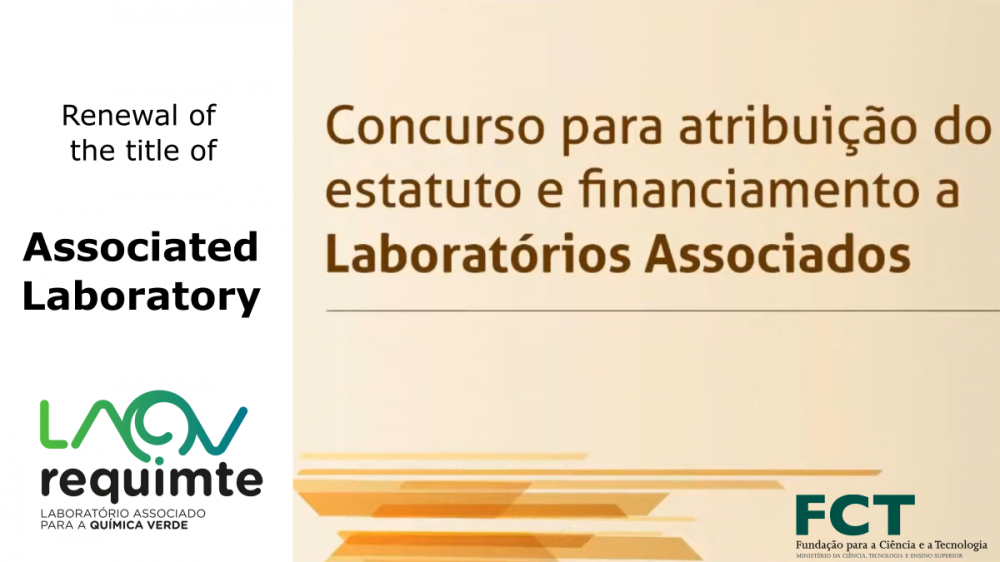 LAQV renewed the title of Laboratório Associado | Gazette | LAQV REQUIMTE